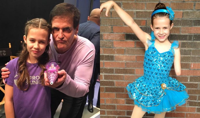 11-year-old disabled girl designs glitter-shooting prosthetic arm for ...