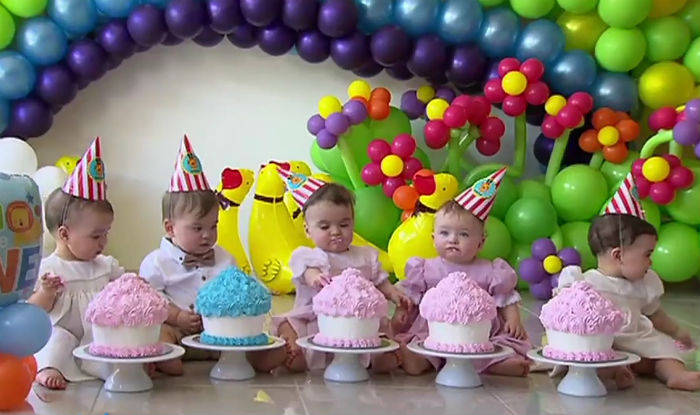 Remember Perth’s quintuplets? Their first birthday celebration was ...