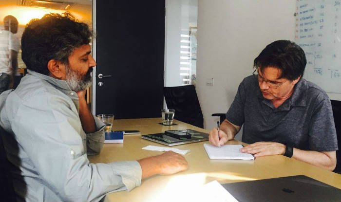 Rajamouli Stamp Logo