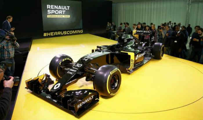 Renault unveils new Formula One car | India.com