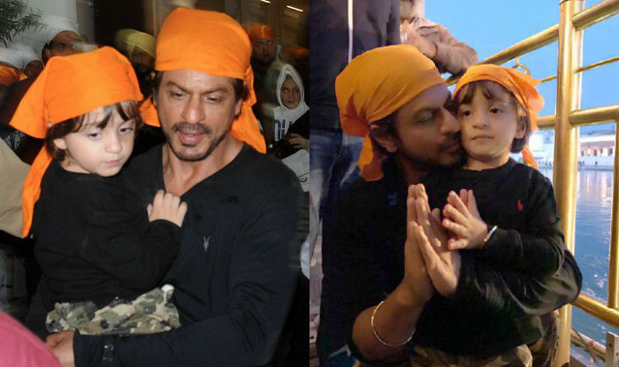 Shah Rukh Khan praying at Golden Temple with son AbRam is the cutest ...