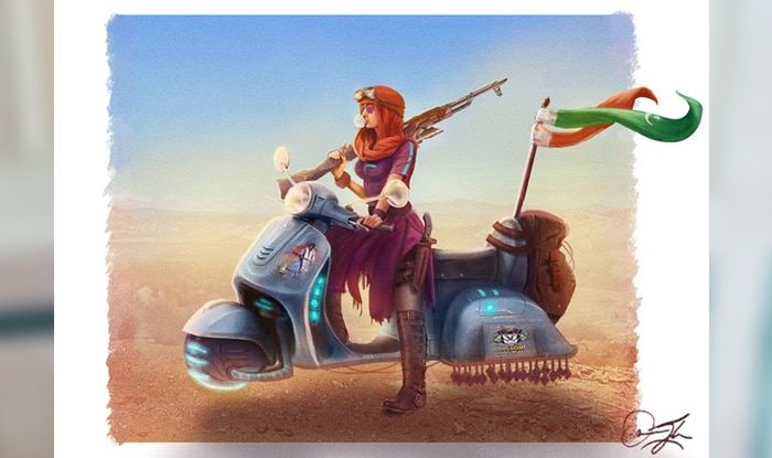 Pakistani artist Omar Gilani’s Sci-Fi illustrations of his country are ...