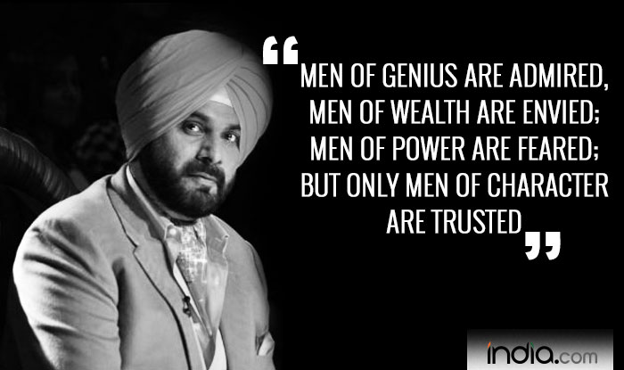 Navjot Singh Sidhu’s Top 10 Sidhuisms that will leave you amused ...
