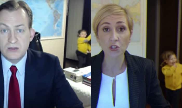 ‘bbc Dad Parody Imagines How A Working Mother Wouldve Handled The Situation Watch Spoof Video