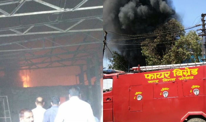 Fire breaks out in Modern Bread factory in Govindpura Industrial area ...