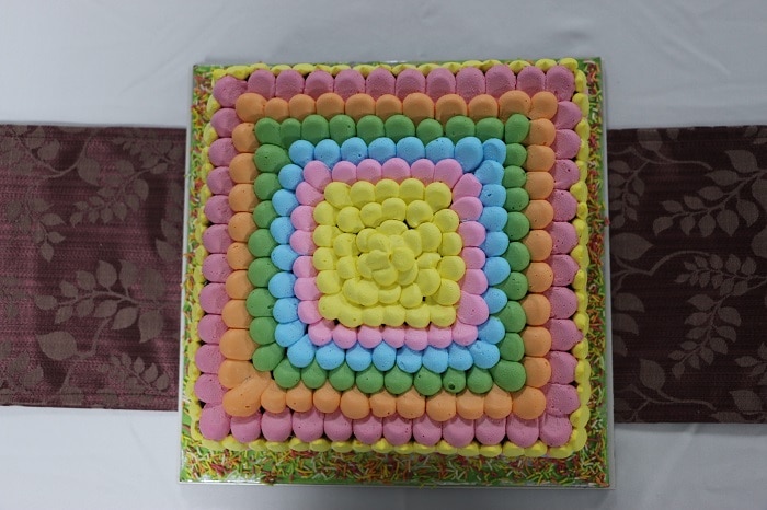 Holi Dessert Recipe: How to make colourful Holi-themed Rainbow Cake in ...