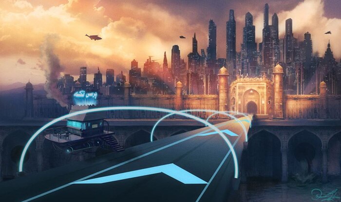 Pakistani artist Omar Gilani’s Sci-Fi illustrations of his country are ...