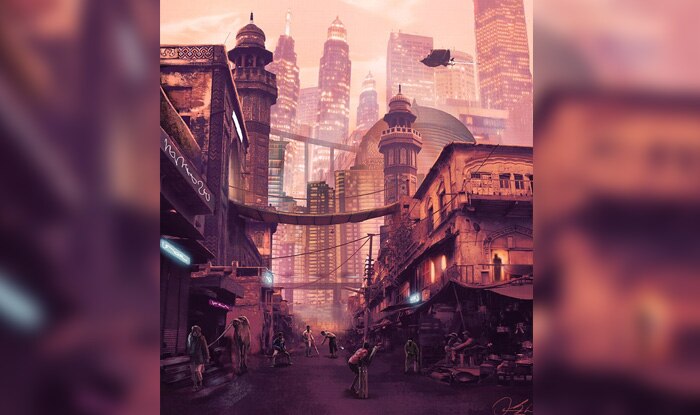 Pakistani artist Omar Gilani’s Sci-Fi illustrations of his country are ...