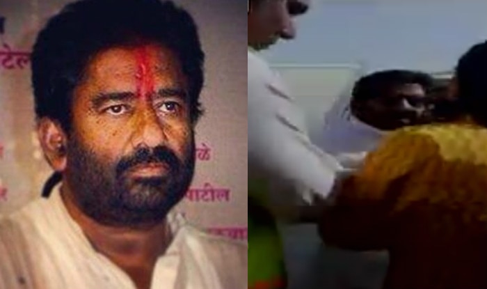Video of Shiv Sena MP Ravindra Gaikwad Slapping Air India staff goes ...