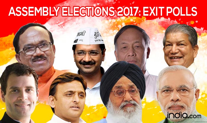 Assembly Election Exit Poll Results 2017 Bjp Ahead In 4 States