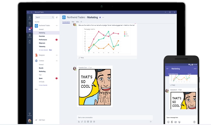 Microsoft’s Teams rolled out to all Office 365 users now, Slack rival ...