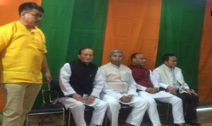 Manipur: Four Congress MLAs join BJP | India.com