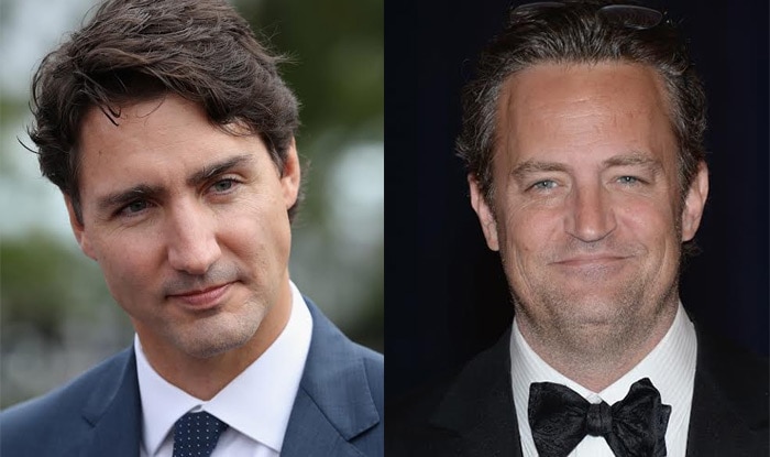 Justin Trudeau challenges FRIENDS fame Matthew Perry to a rematch of ...