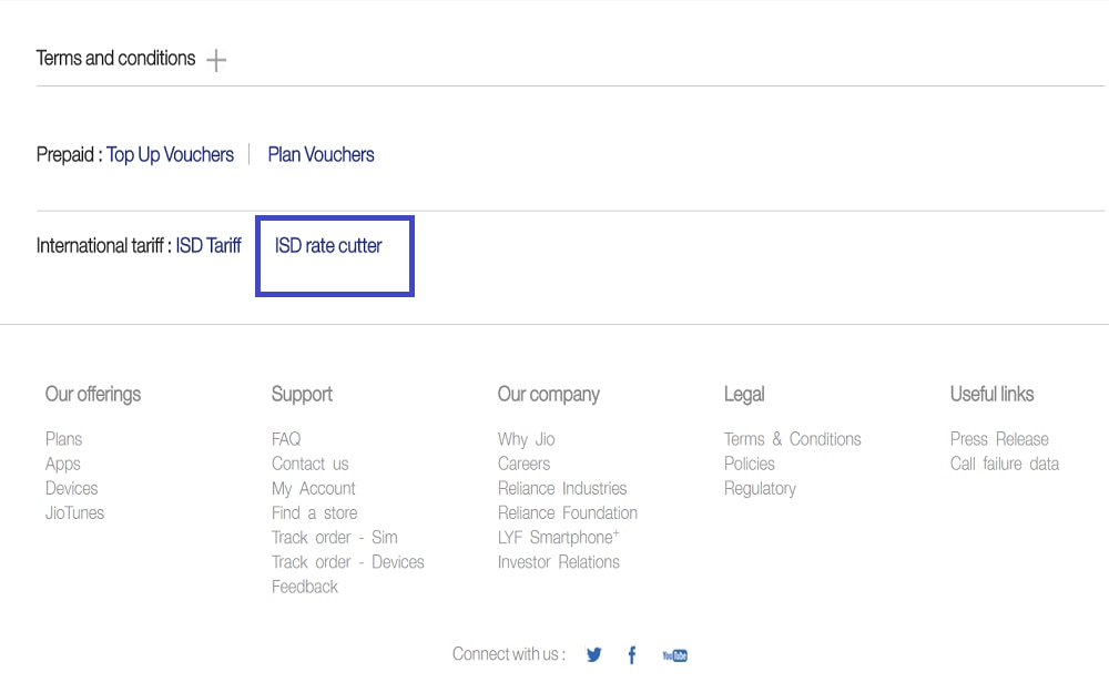 Reliance Jio ISD Call Rates: International calls to US, UK and other ...