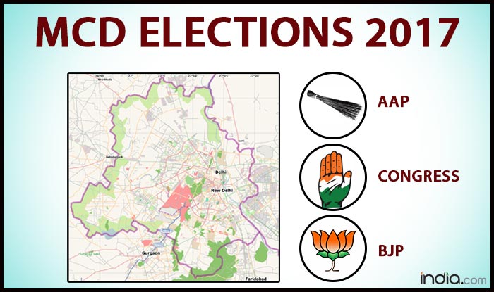 MCD Elections 2017: List of candidates in NDMC ward number 88 Delhi ...