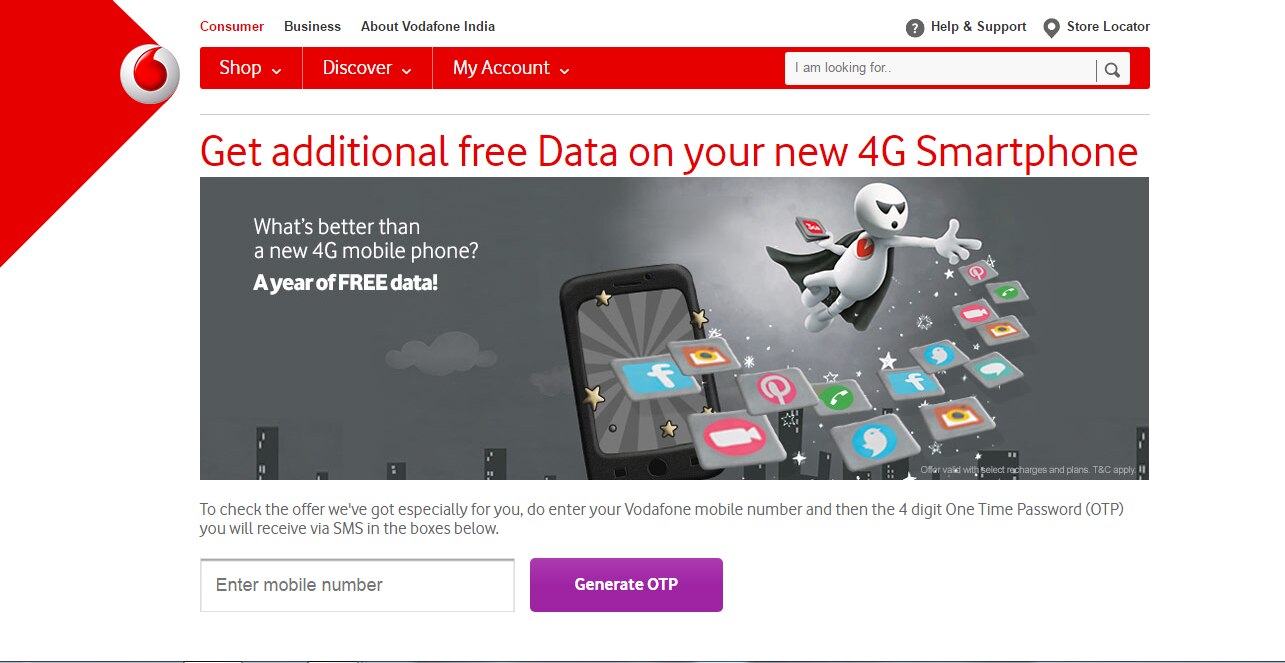 Vodafone offers 9 GB free data to subscribers, new tarrif to counter ...