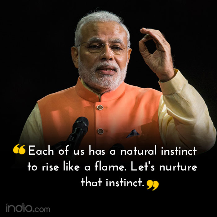 3 years of Narendra Modi Government: Top 34 quotes of Prime Minister ...