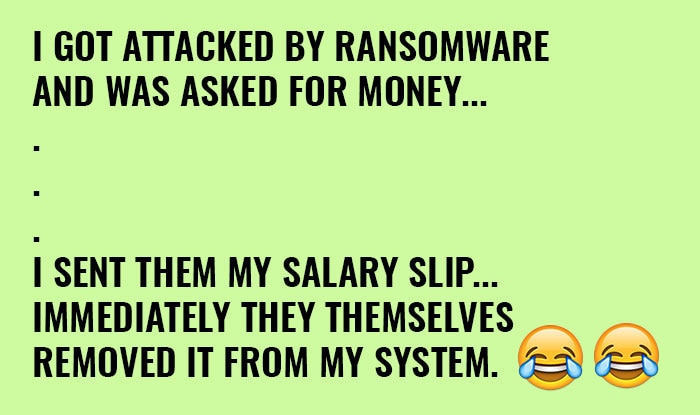 WannaCry Ransomware jokes take over WhatsApp! Malicious malware memes ...