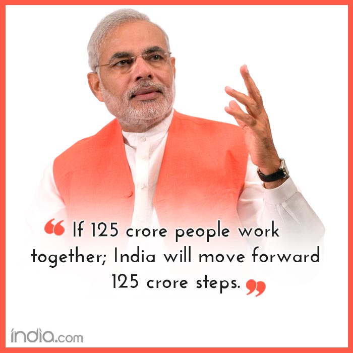 3 years of Narendra Modi Government: Top 34 quotes of Prime Minister ...