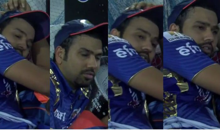 Was Rohit Sharma sleeping during RPS vs MI IPL 2017 final? Watch video ... Was Rohit Sharma sleeping during RPS vs MI IPL 2017 final? Watch video ...