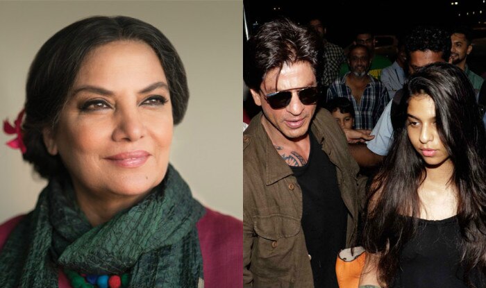 Shabana Azmi compliments Shah Rukh Khan’s princess Suhana on Twitter ...