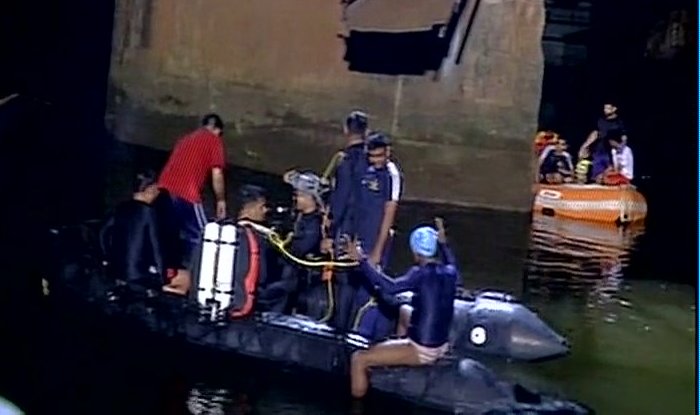 round 50 people fall into river after footbridge collapses in South Goa ...