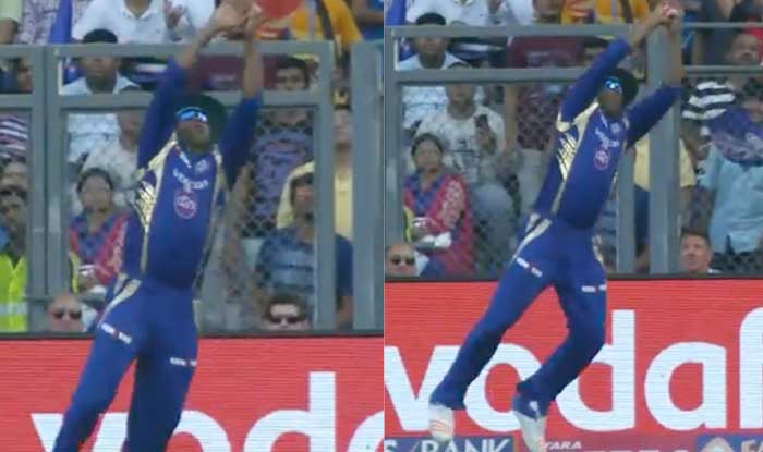 IPL 2017: Kieron Pollard pulls of stunning catch at boundary line ...