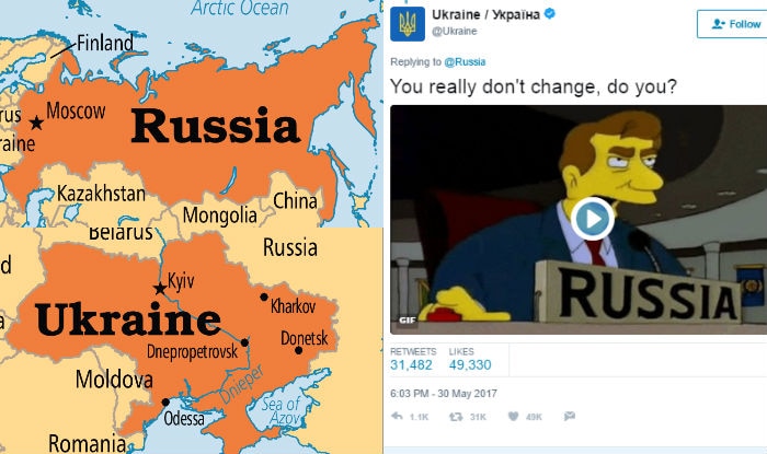 Russia and Ukraine get in a Twitter War! Twitterati left stunned at the ...