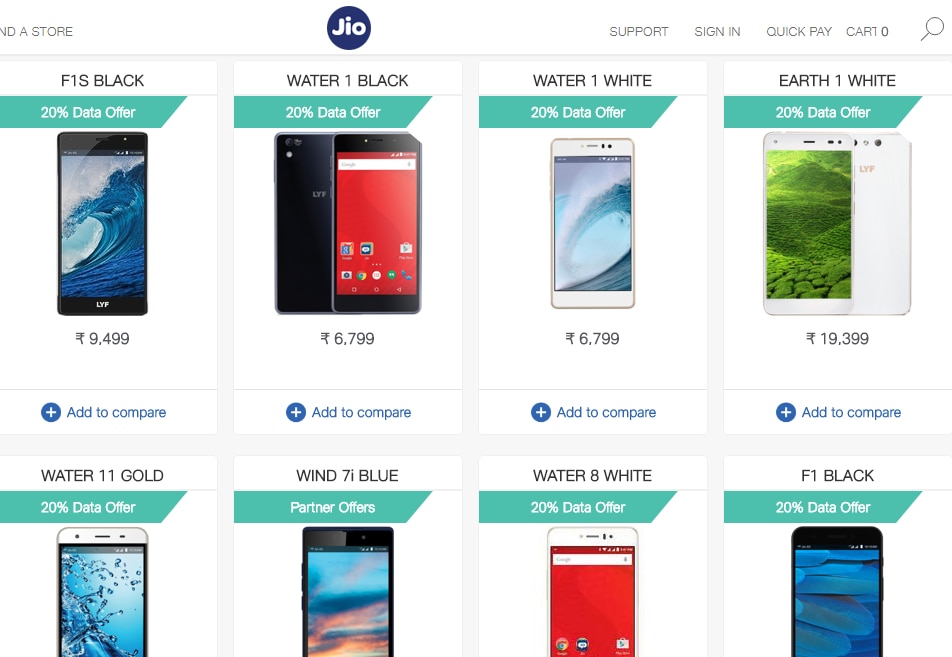 Reliance Jio comes up with new data plan; offers 20% more data on ...