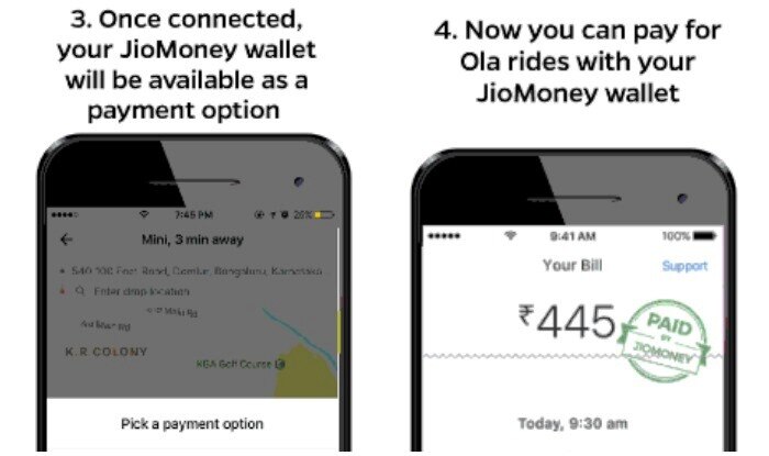 Ola ties up with Jio Money to give customers more cashless options for ...