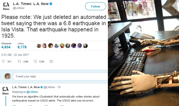 Wrong report of earthquake in LA Times by robot makes us question the ...