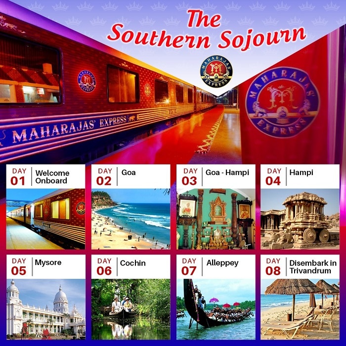 Maharajas Express to embark on its first southern sojourn today: All ...