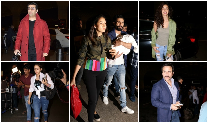 IIFA 2017: Saif Ali Khan With Kids Sara And Ibrahim, Shahid Kapoor With ...