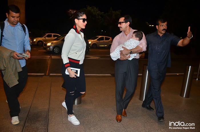 Pictures Of Shahid Kapoor Meeting Misha And Saif Ali Khan Leaving With ...