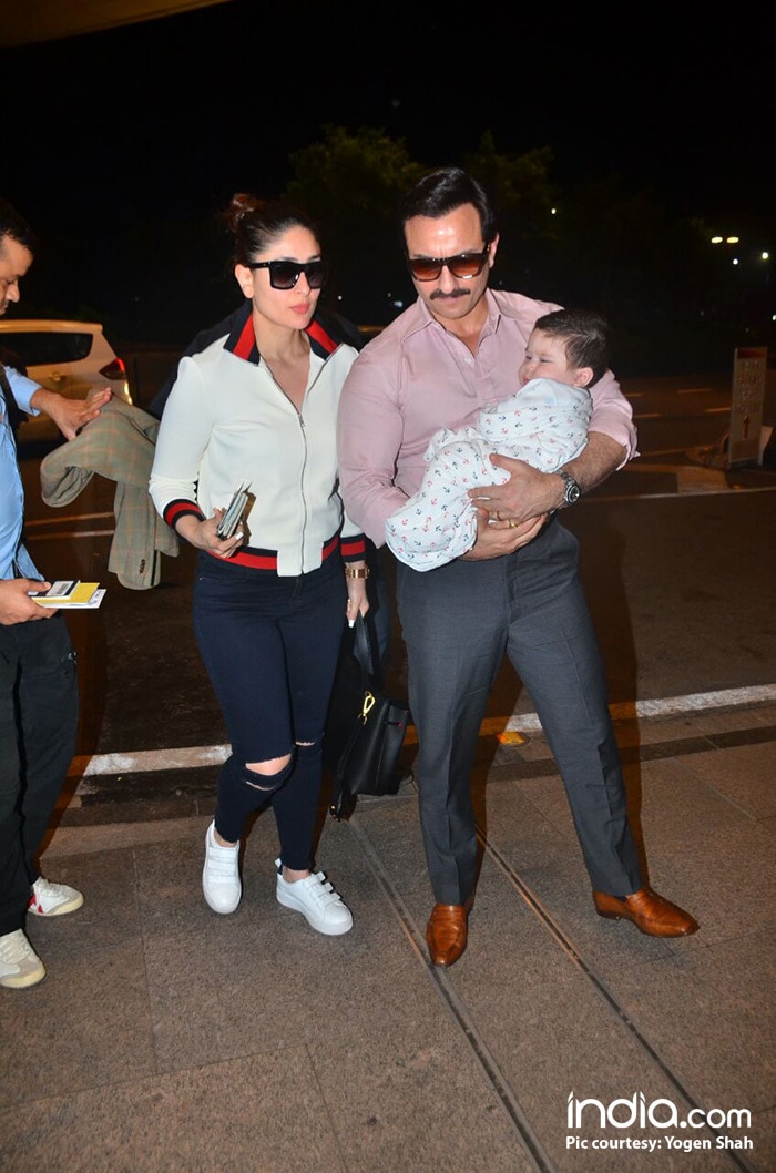 Pictures Of Shahid Kapoor Meeting Misha And Saif Ali Khan Leaving With ...