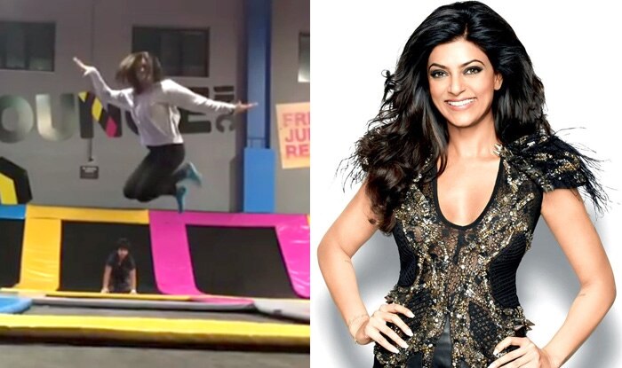 this cute video of Sushmita Sen is so adorable | वीडियो: सुष्मिता सेन ...