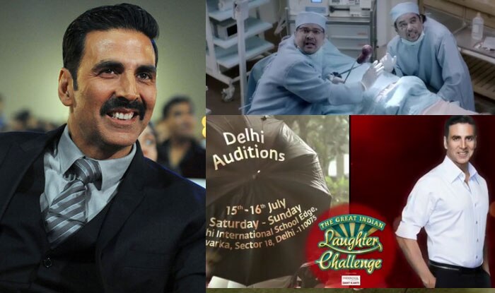 Akshay Kumar Posts The Great Indian Laughter Challenge Delhi Audition ...
