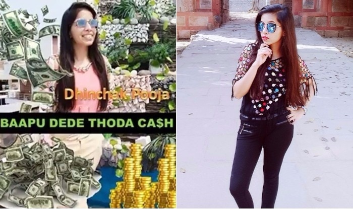 Dhinchak Pooja Releases New Song Baapu Dede Thoda Cash! Cringe-Pop ...