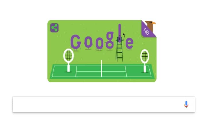 Google Doodle Celebrates 140th Anniversary of Wimbledon | India.com