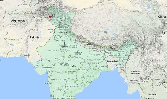 5.2 Magnitude Earthquake Hits India-Pakistan Border in J&K | India.com