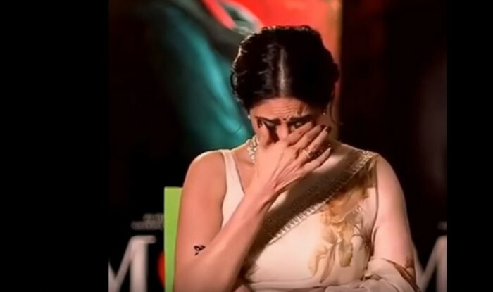 video of sridevi crying for her pakistani co stars | वीडियो ...