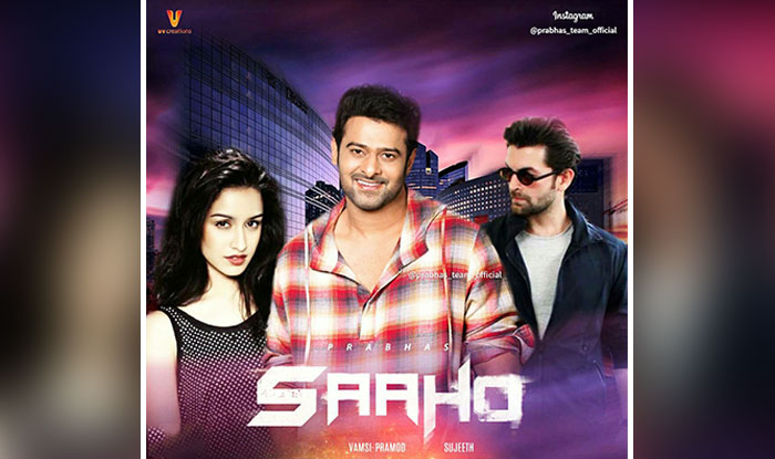 Saaho First Look Poster Starring Prabhas, Shraddha Kapoor And Neil ...
