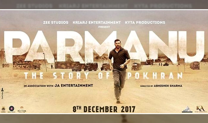 Parmanu-The Story Of Pokhran First Poster Out: John Abraham Running ...