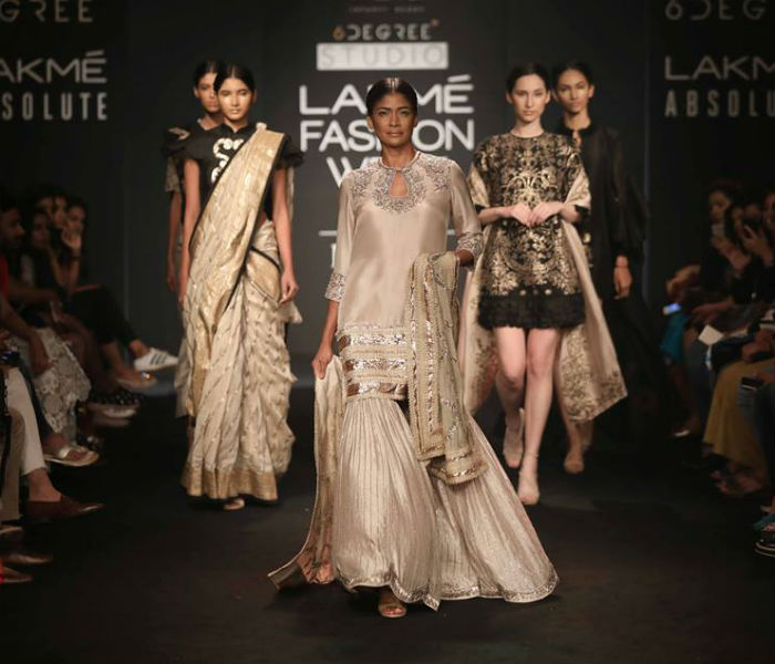 Aditi Rao Sizzled In this Dramatic Black Lehenga By Designer Jayanti ...