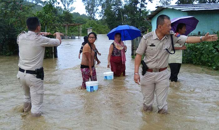 Manipur Witnesses Floods For Fifth Time in Five Months; Heavy Rainfall ...