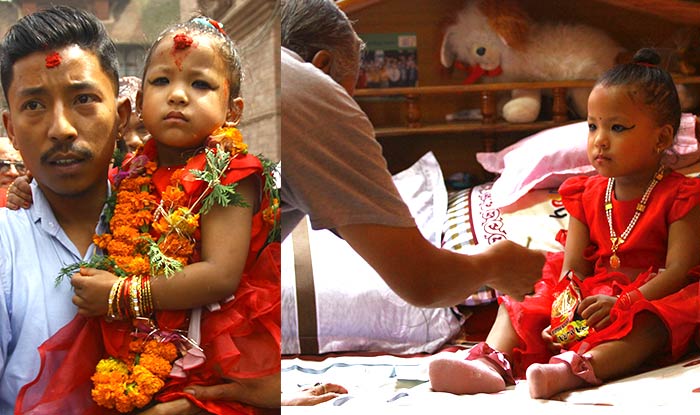 Nepal Anoints 3-Year-Old Trishna Shakya As Living Goddess: Know The ...