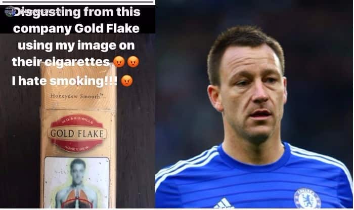 Gold Flake Cigarettes Have Footballer John Terry’s Photo For Smoking ...