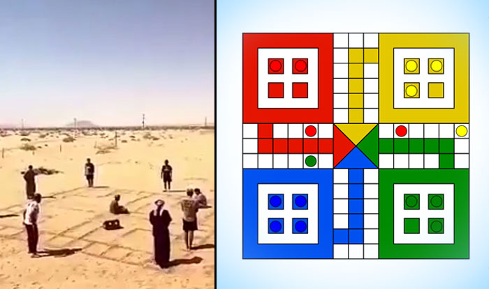 This Viral Video Of Life-Sized Ludo Played With Human Pawns In The ...
