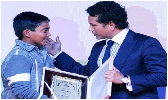 exclusive promising prithvi shaw father wants sachin tendulkar highs ...