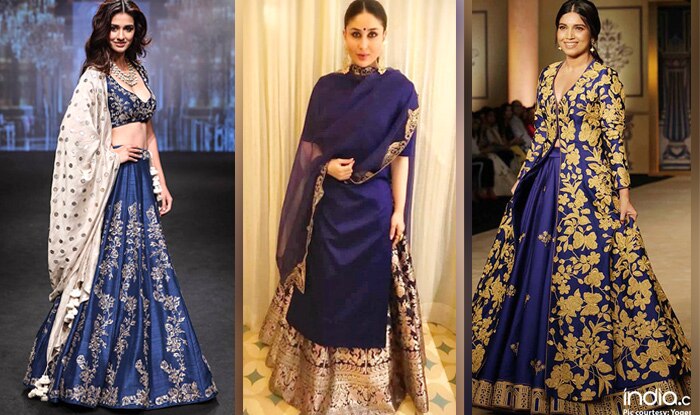 Navratri 2017 Day 7 Colour Royal Blue: Disha Patani, Kareena Kapoor ...